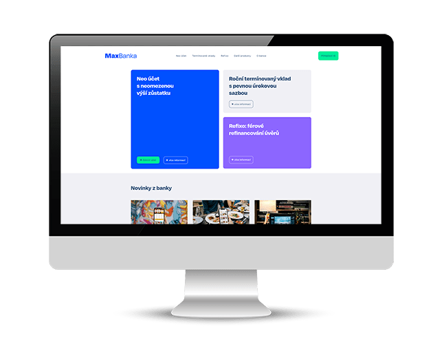 Další produkty Max banky | Max banka